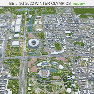 Beijing 2022 Winter Olympics 10km - 3D Model by 3dstudio