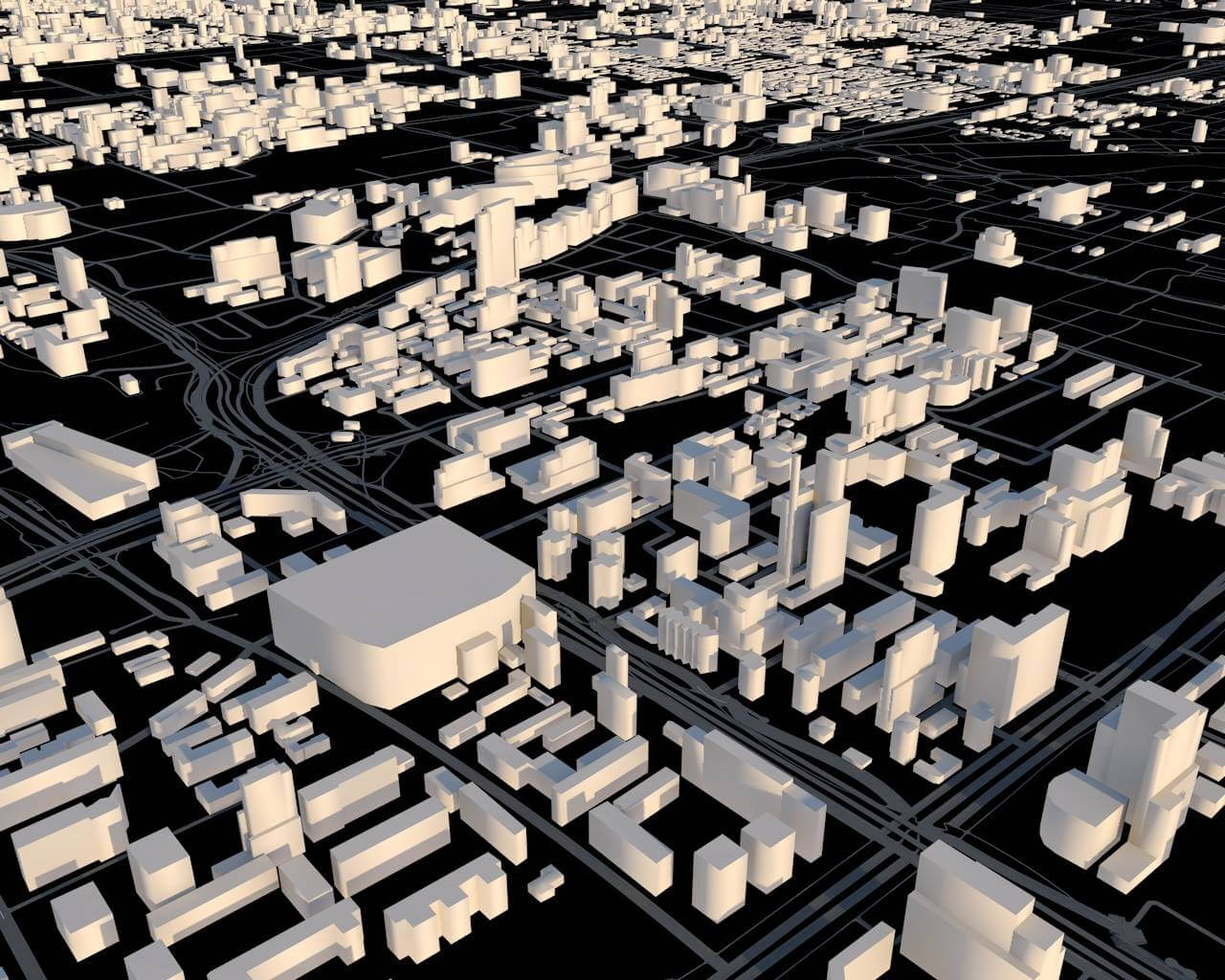 Beijing China - 3D Model by 3dstudio