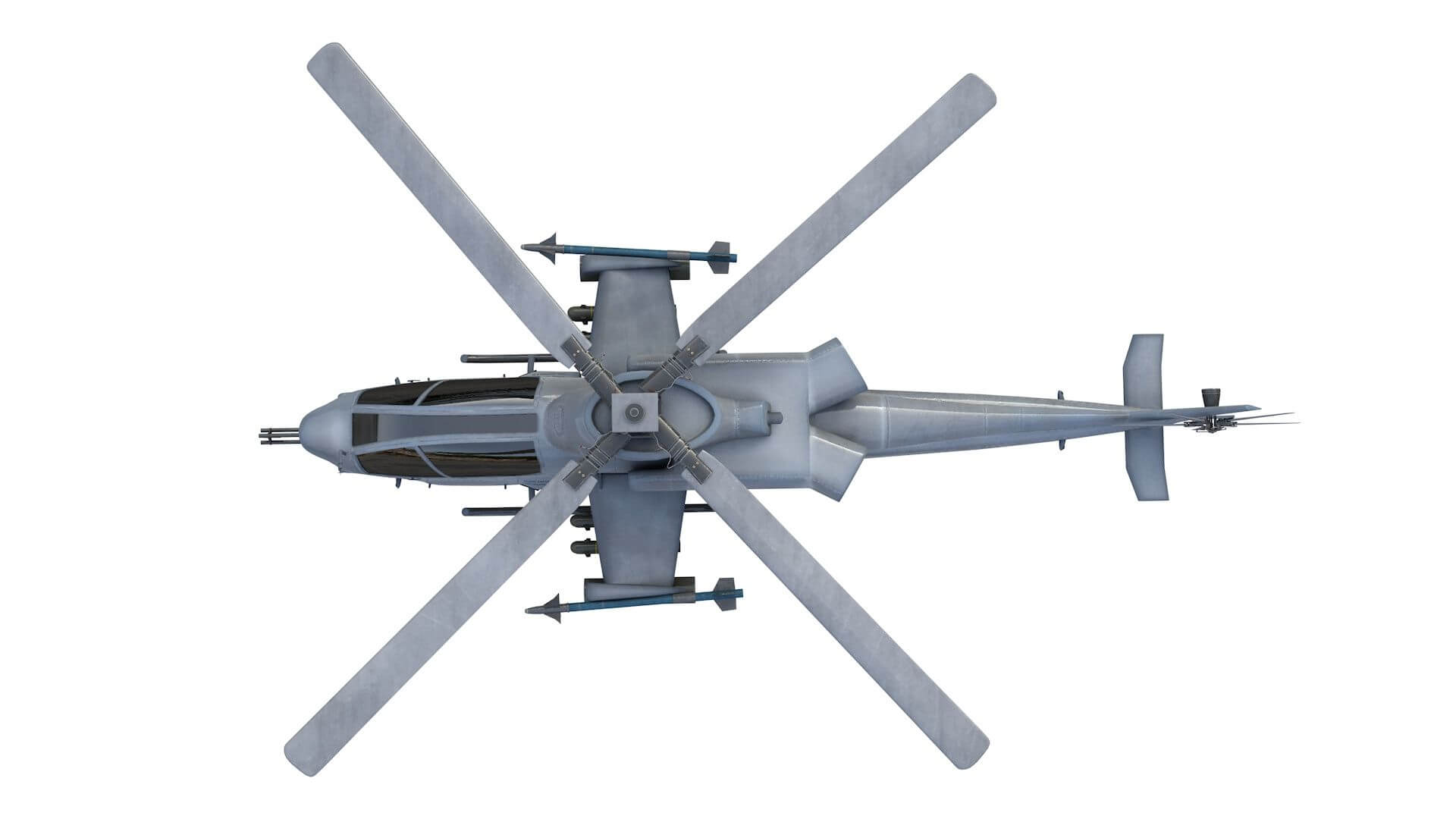 Bell AH 1Z Viper - 3D Model by 3dstudio