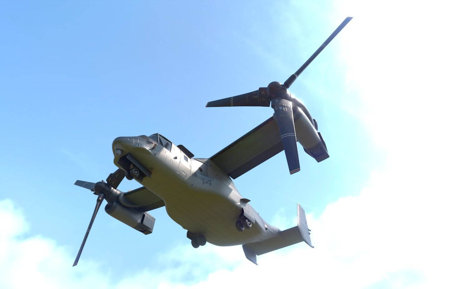 Bell Boeing V22 Osprey - 3D Model by 3dstudio