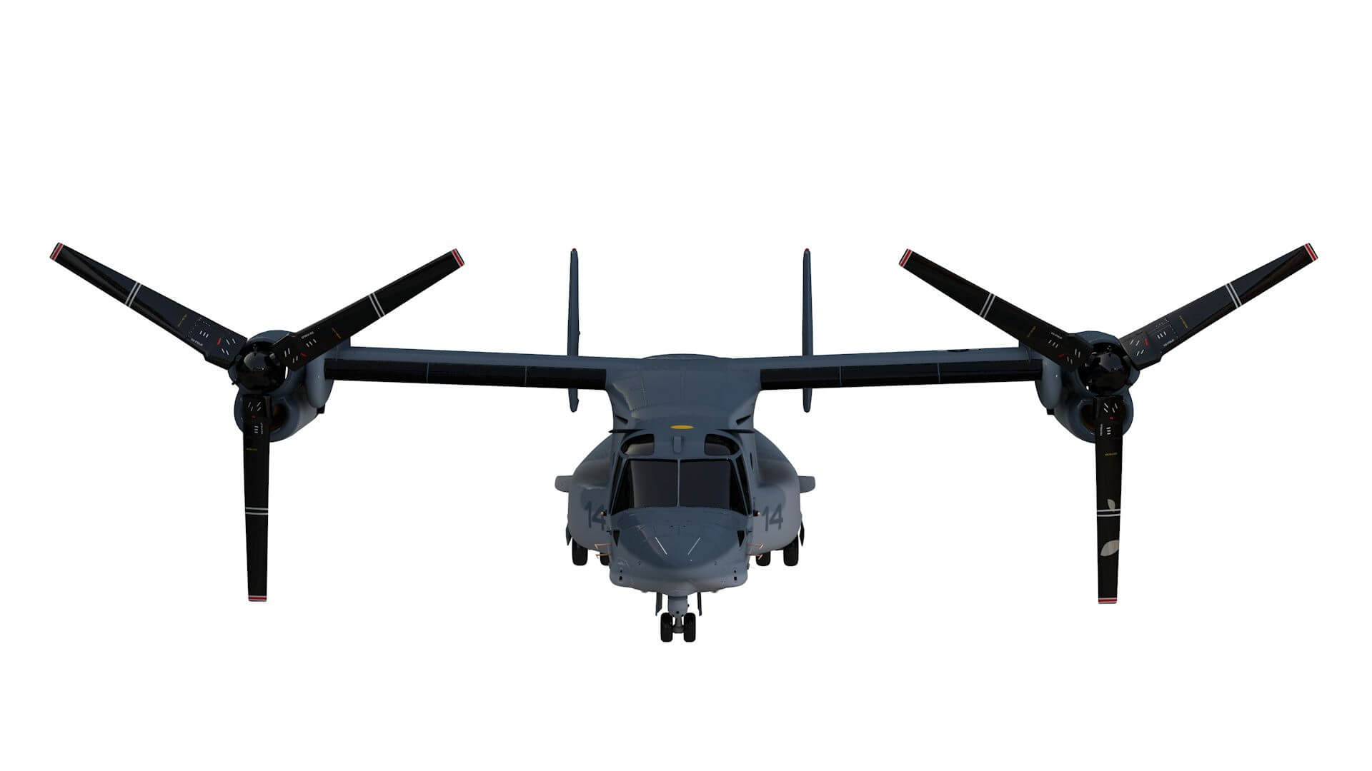 Bell Boeing V22 Osprey - 3D Model by 3dstudio