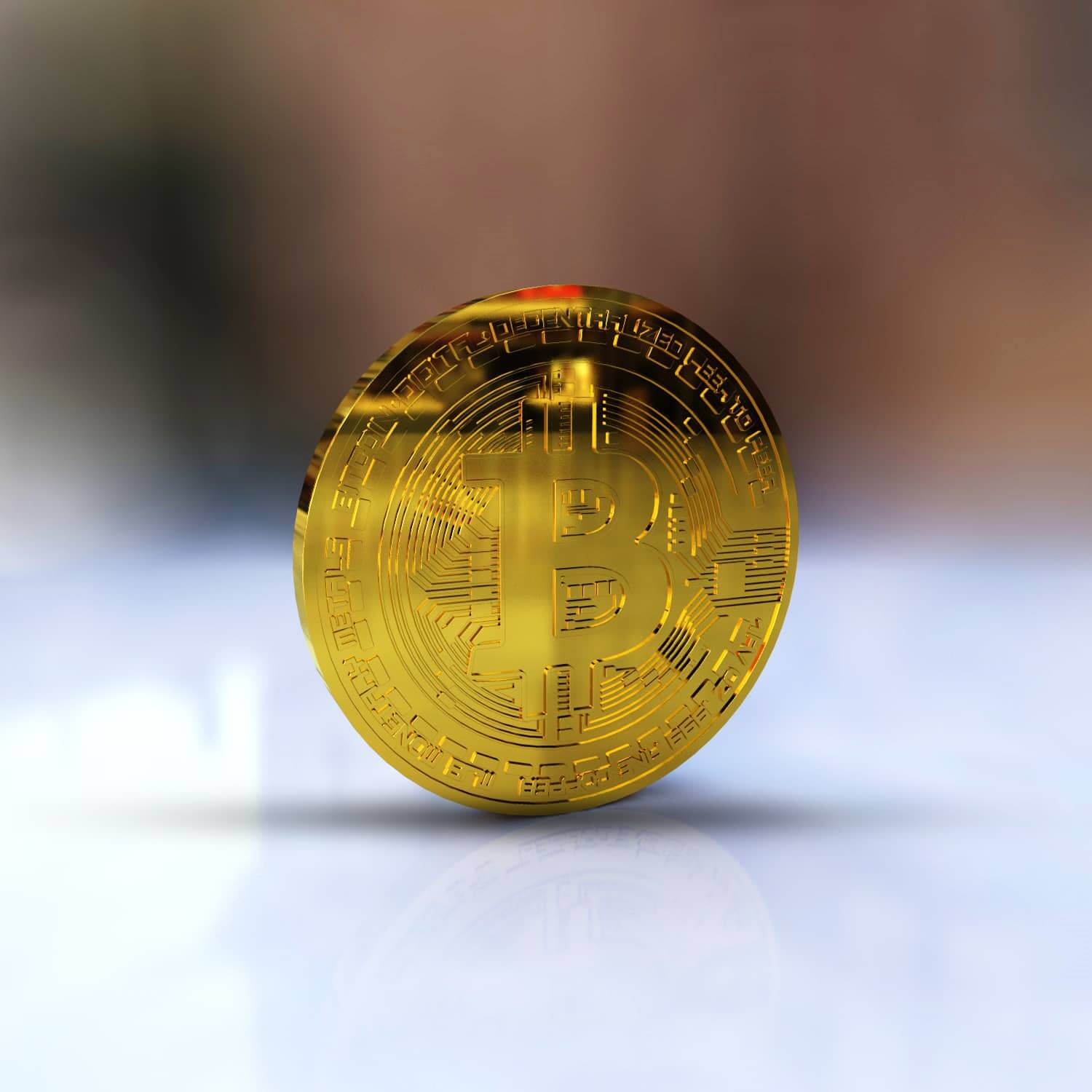 Bitcoin - 3D Model by 3dstudio