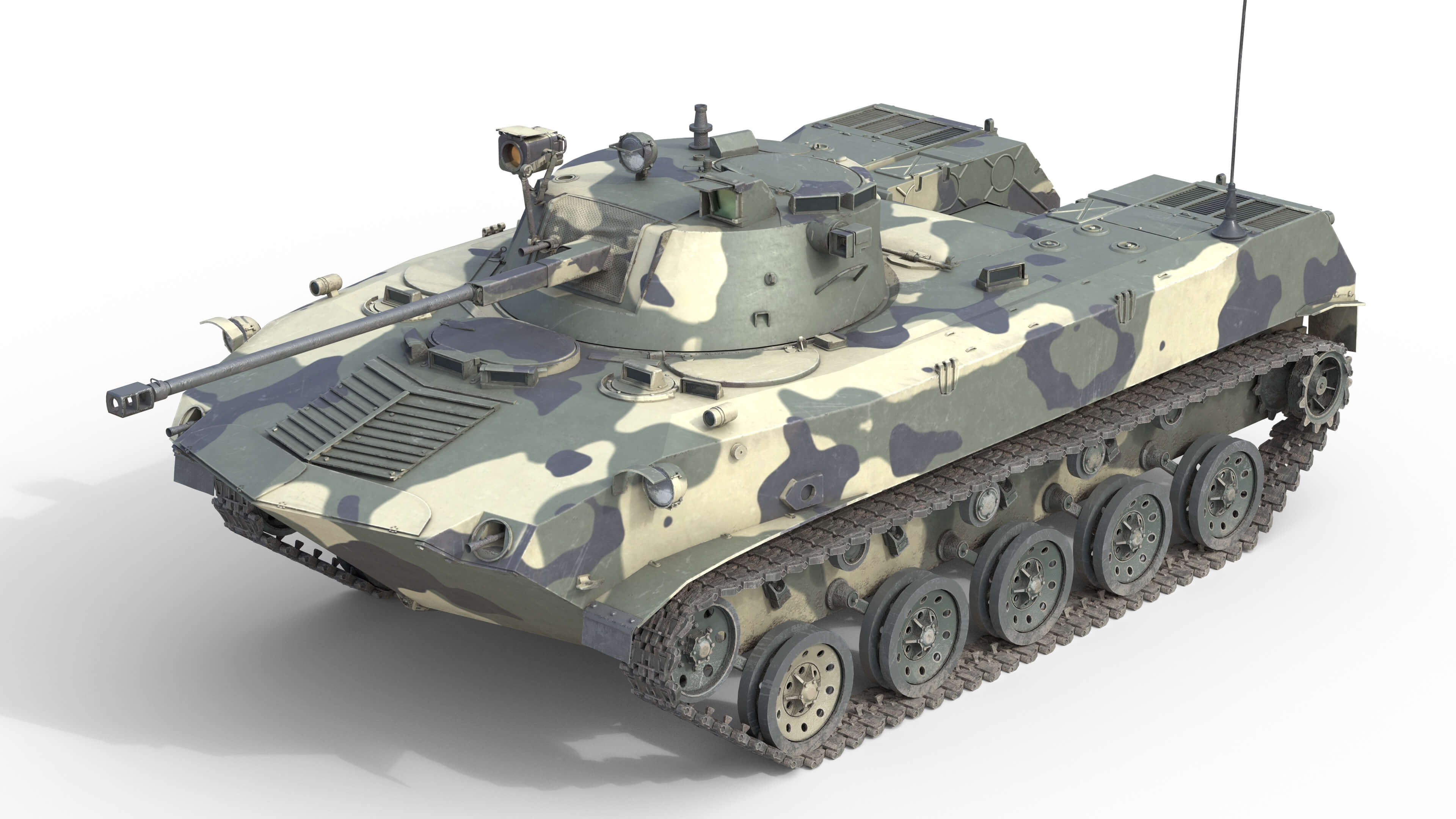 BMD 2 Infantry Fighting Vehicle - 3D Model by 3dstudio