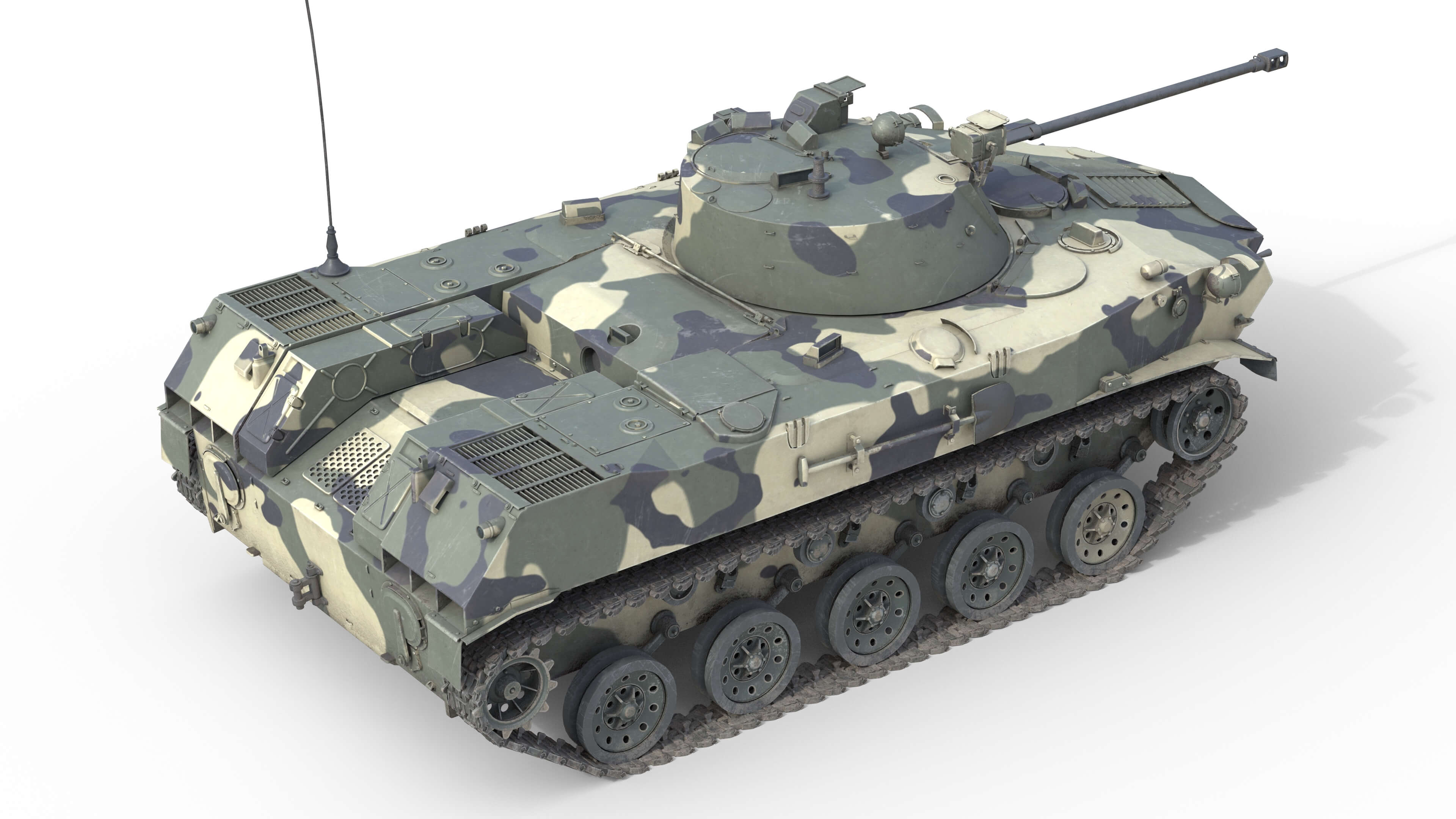 BMD 2 Infantry Fighting Vehicle - 3D Model by 3dstudio