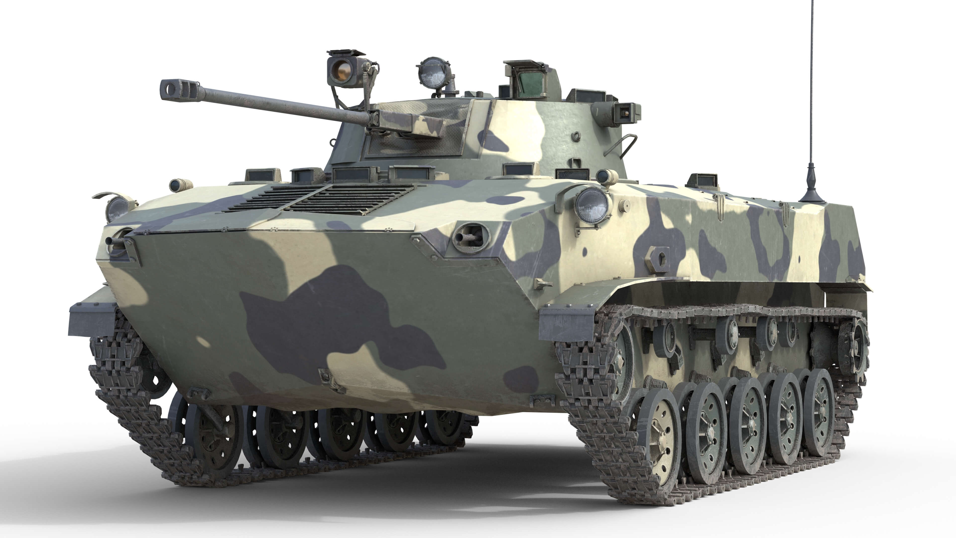 BMD 2 Infantry Fighting Vehicle - 3D Model by 3dstudio
