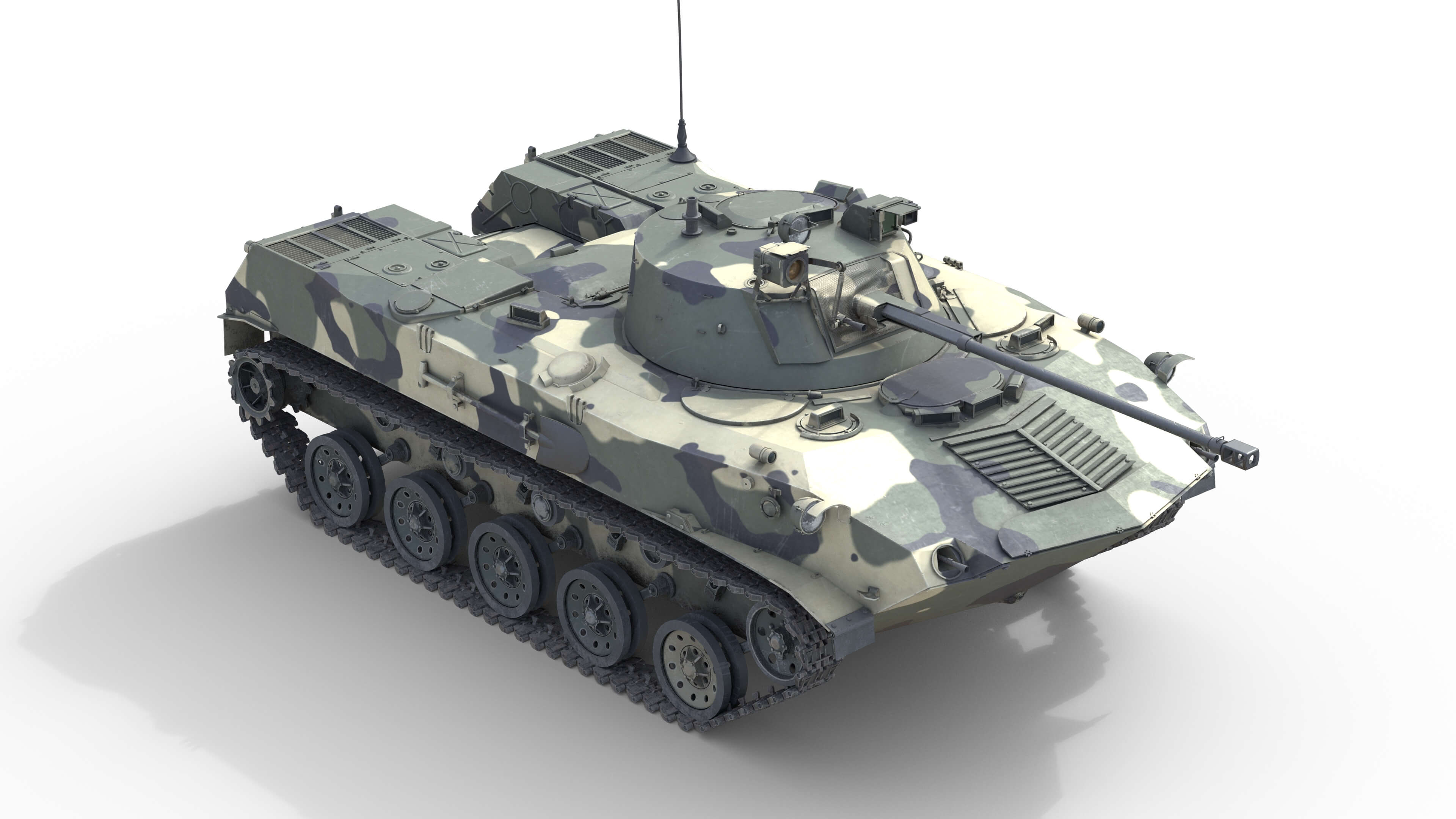 BMD 2 Infantry Fighting Vehicle - 3D Model by 3dstudio