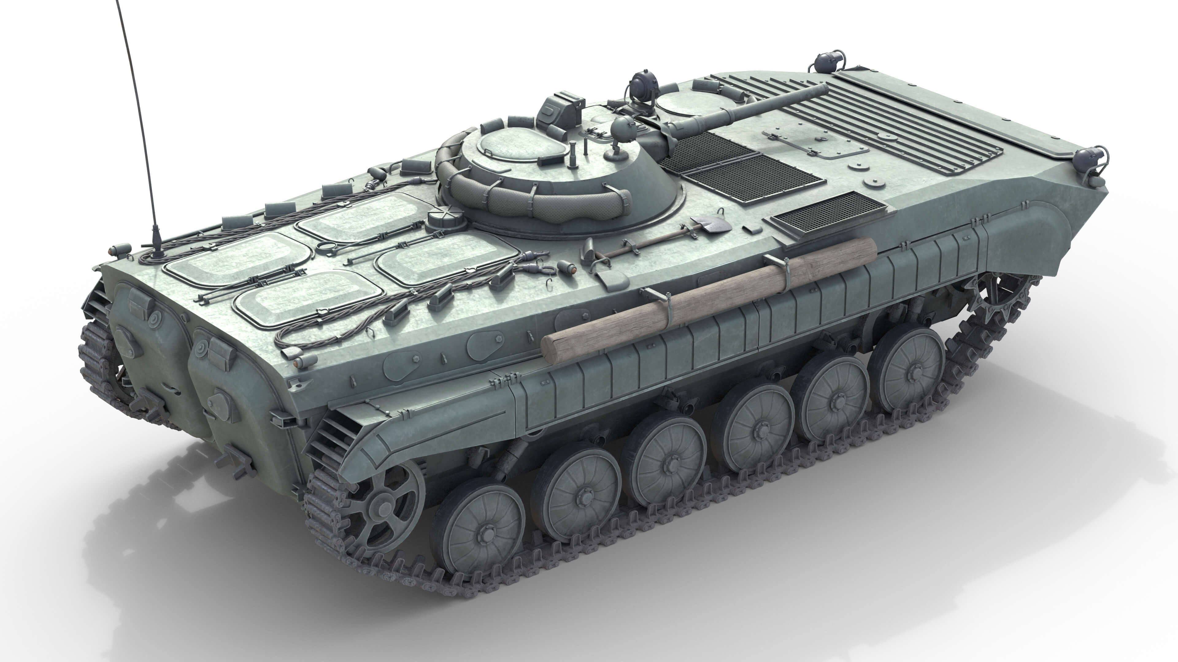 BMP 1 Infantry Fighting Vehicle - 3D Model by 3dstudio