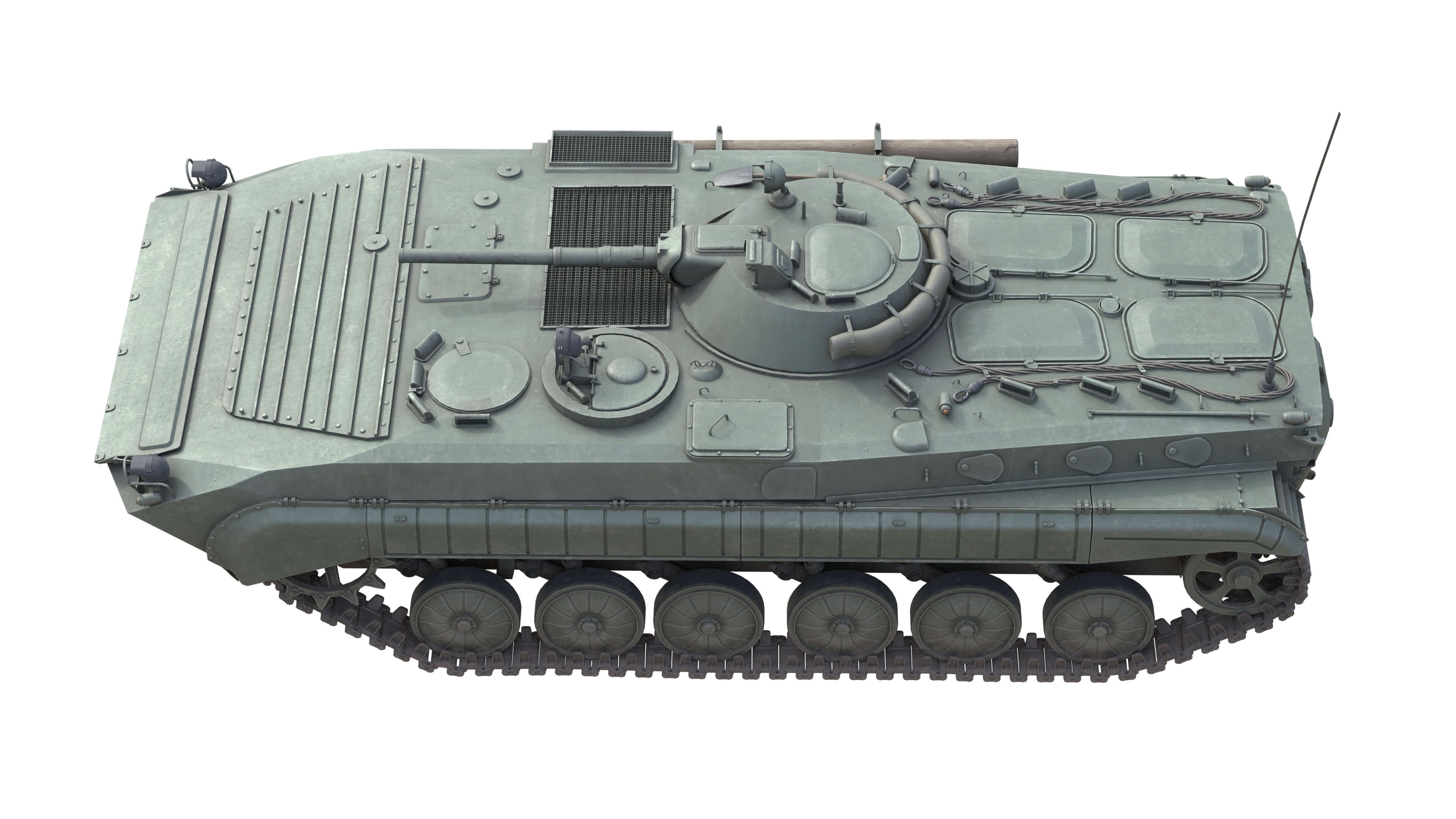 BMP 1 Infantry Fighting Vehicle - 3D Model by 3dstudio