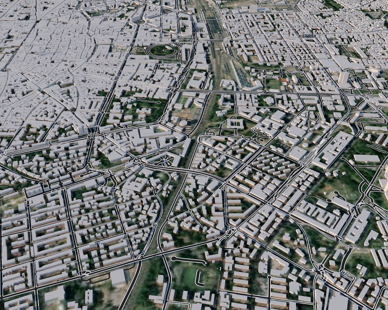 Bologna Italy - 3D Model by 3dstudio