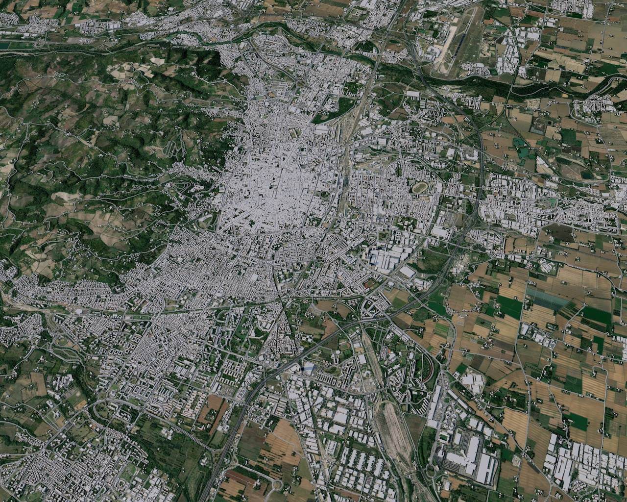 Bologna Italy - 3D Model by 3dstudio