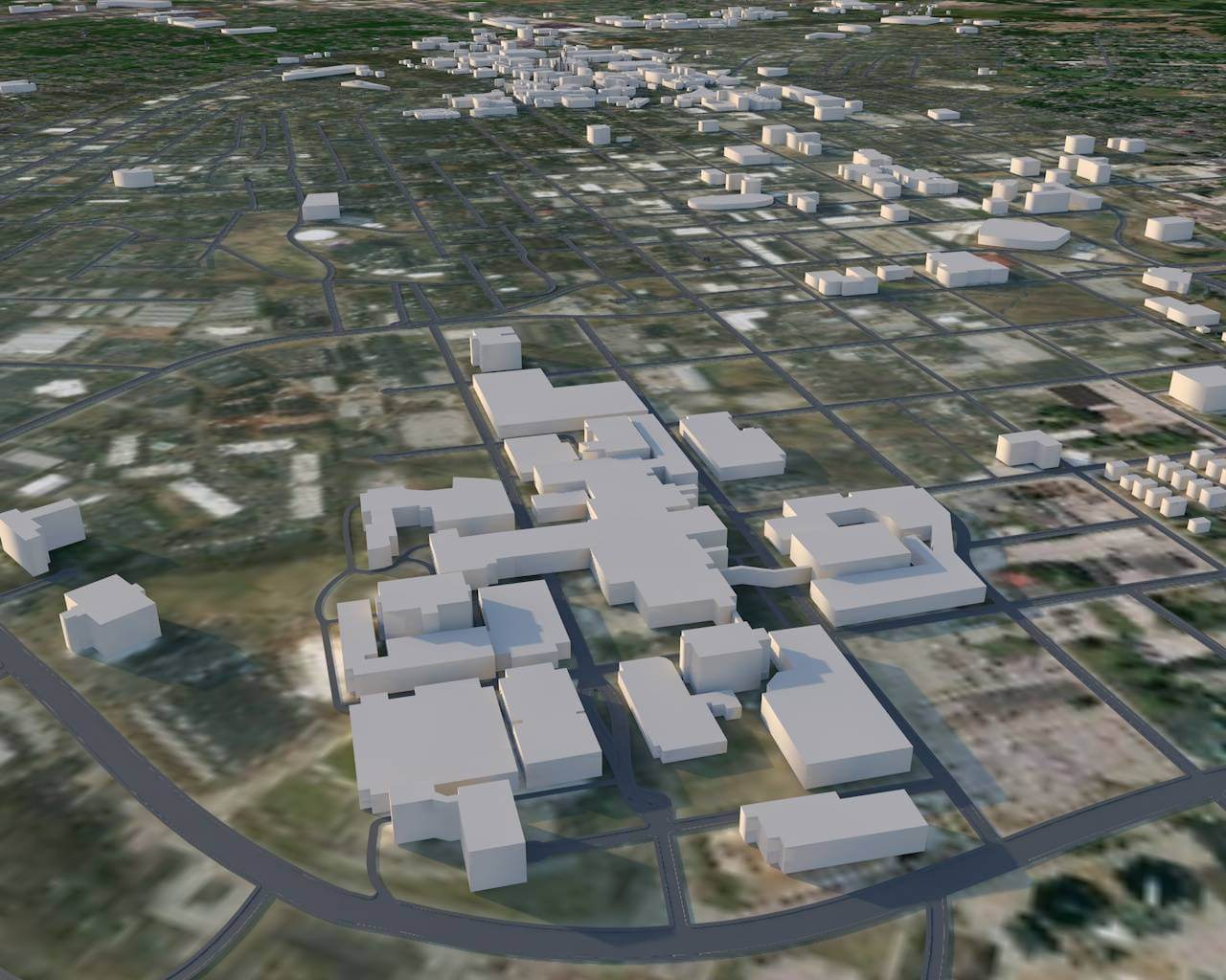 Bowling Green Kentucky - 3D Model by 3dstudio