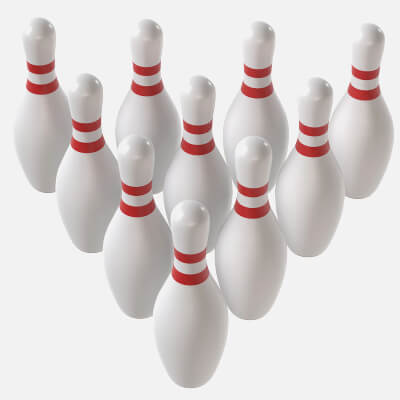 Bowling Pin 3d model by 3dstudio