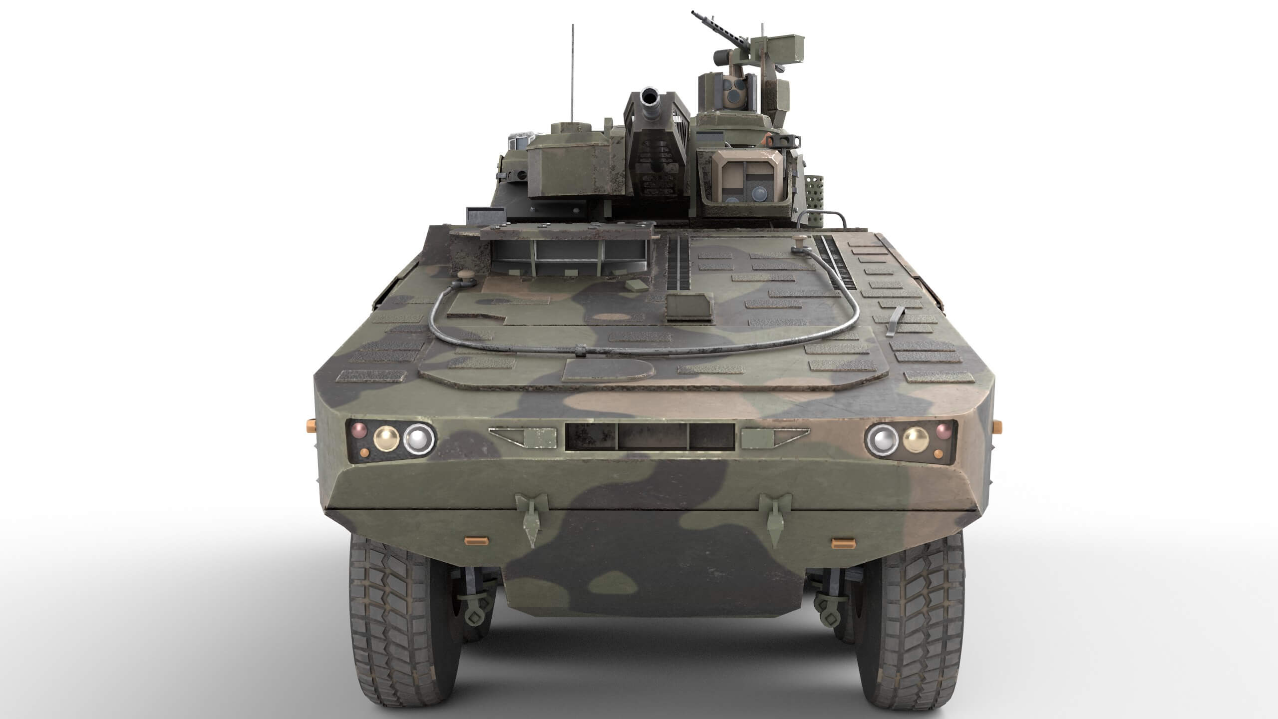 Boxer Crv Armored Fighting Vehicle 3D Model by 3dstudio