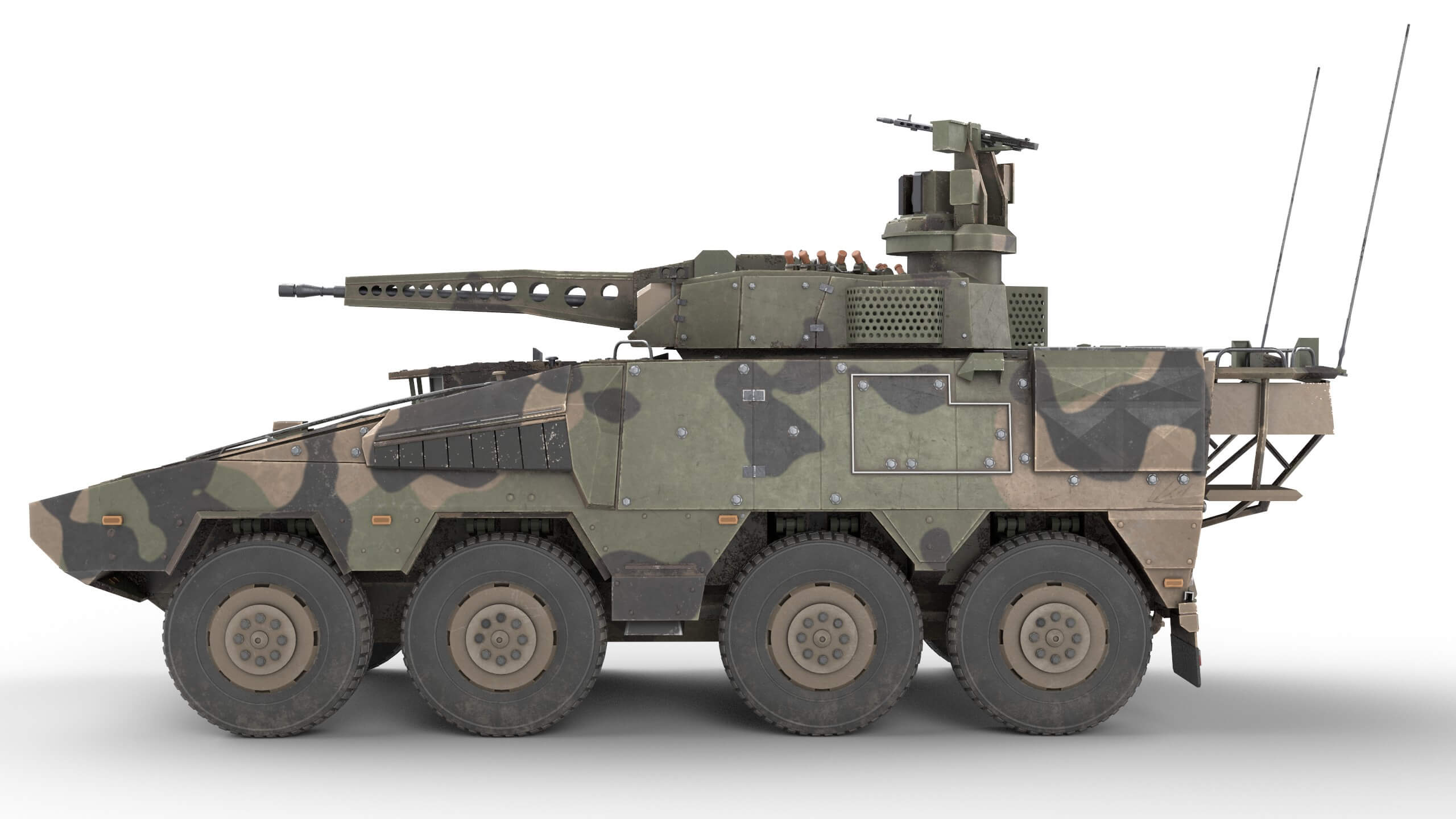 Boxer Crv Armored Fighting Vehicle 3D Model by 3dstudio