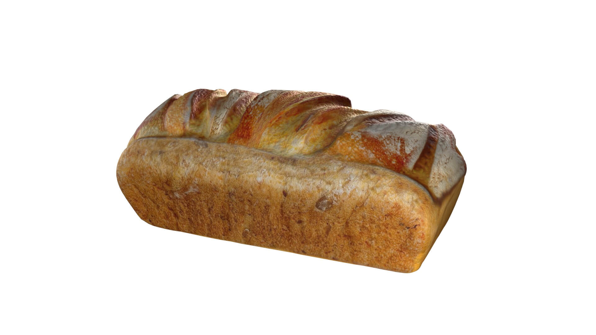 Bread 10 3D Model by 3dstudio