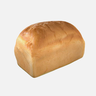 Bread 6 3D Model by 3dstudio