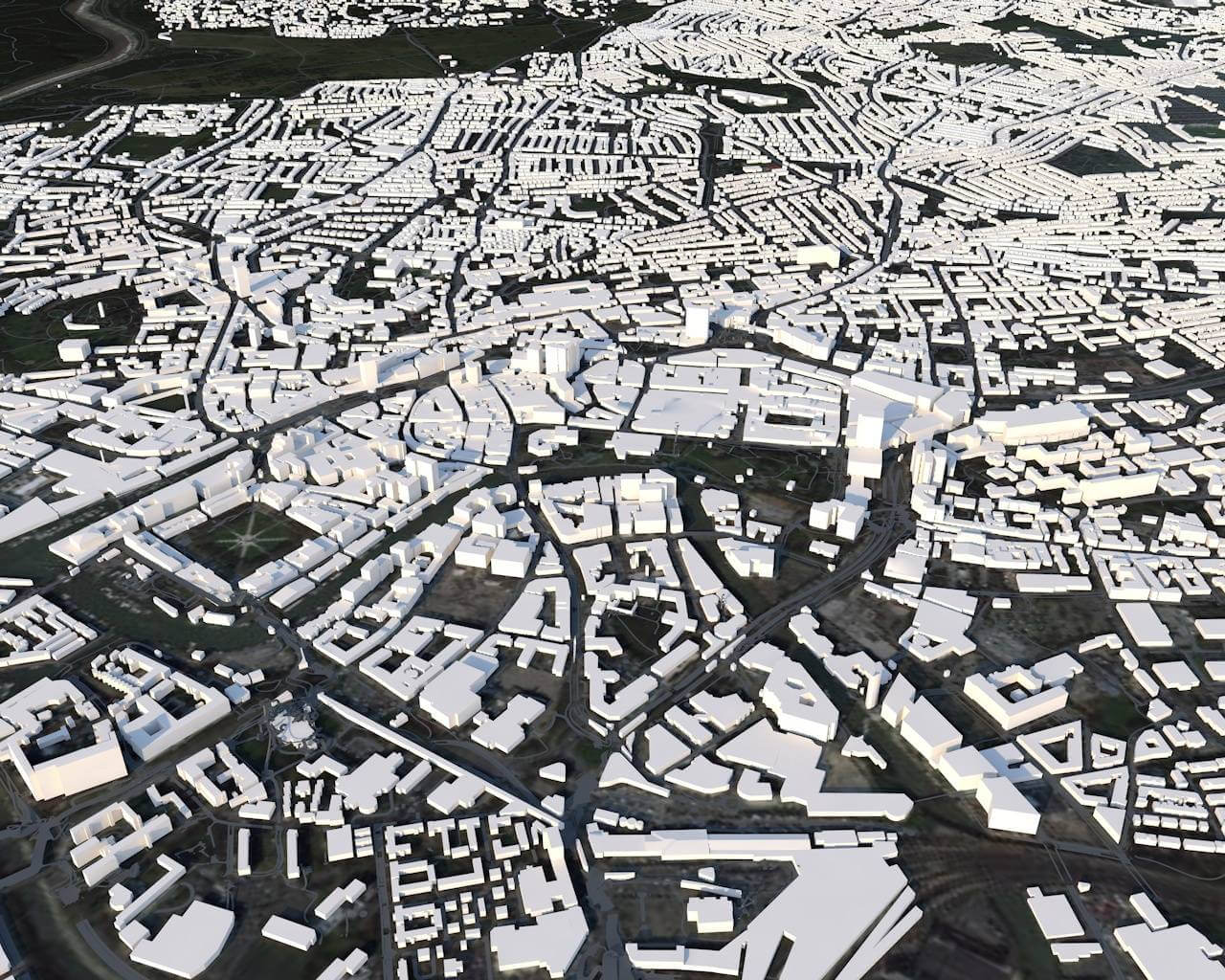 Bristol England - 3D Model by 3dstudio