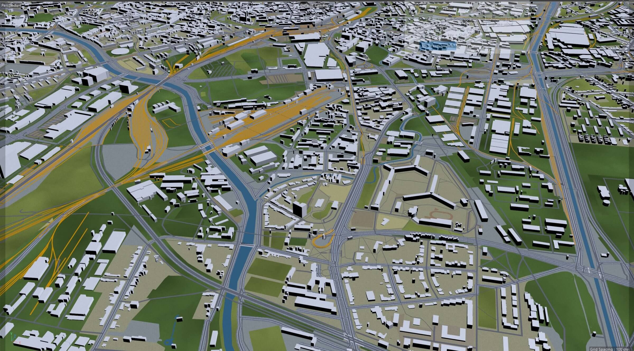 Brno Czech Republic 40km - 3D Model by 3dstudio