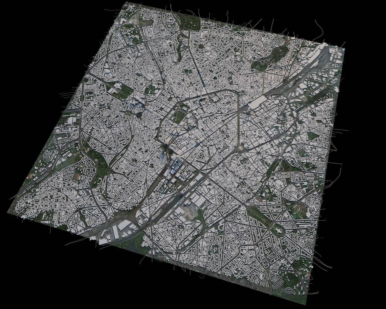 Brussels Belgium - 3D Model by 3dstudio