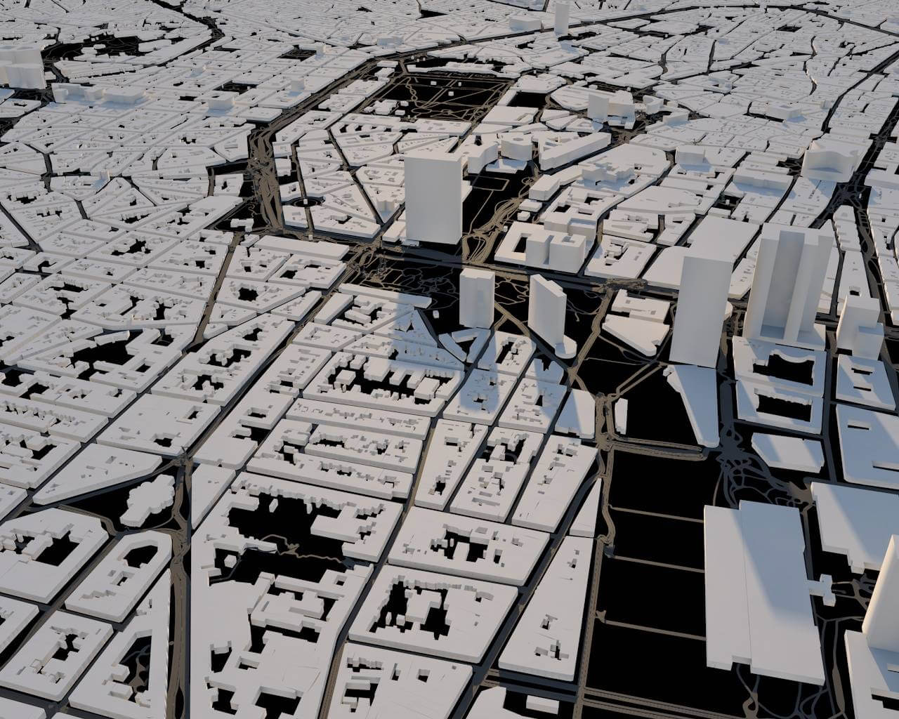 Brussels Belgium - 3D Model by 3dstudio