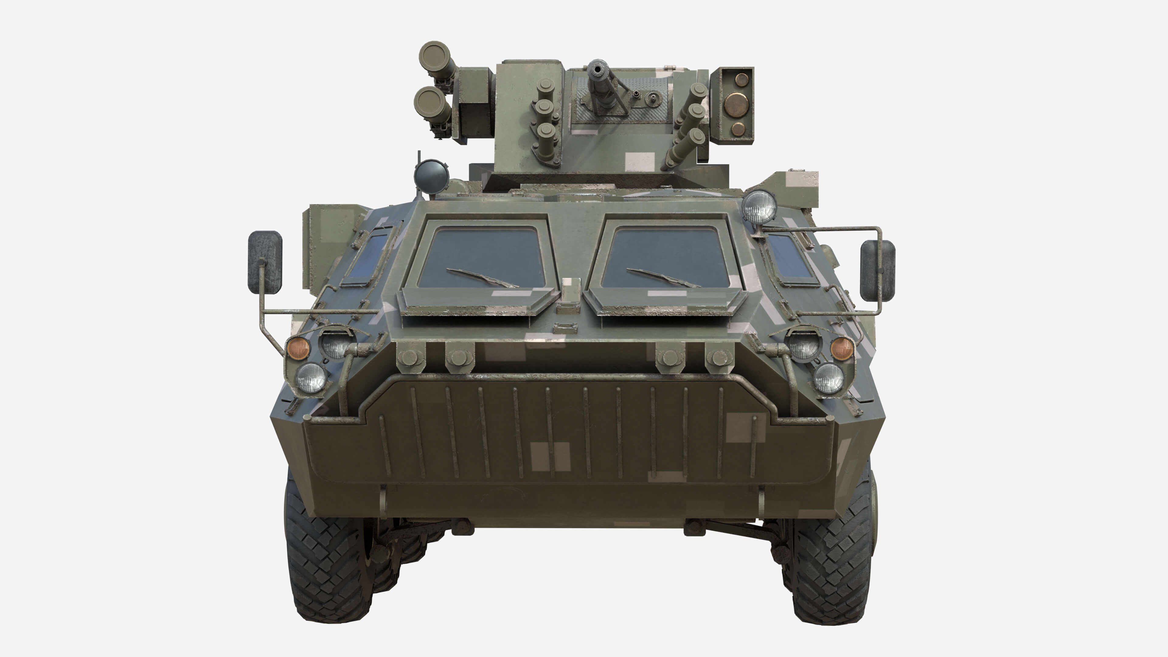 BTR-4E Infantry Fighting Vehicle 3D Model by 3dstudio