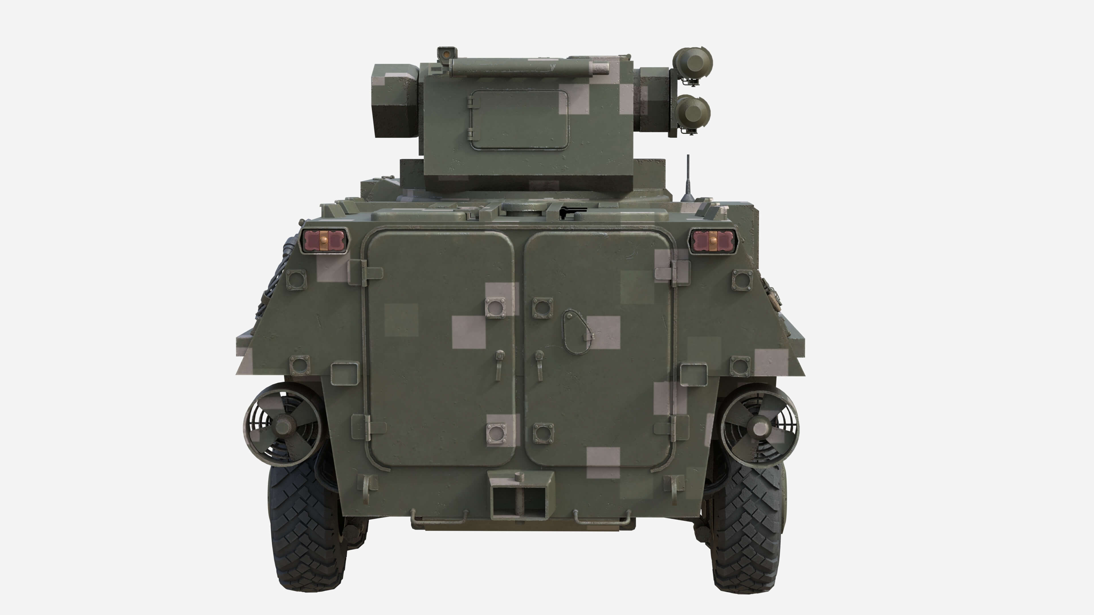 BTR-4E Infantry Fighting Vehicle 3D Model by 3dstudio