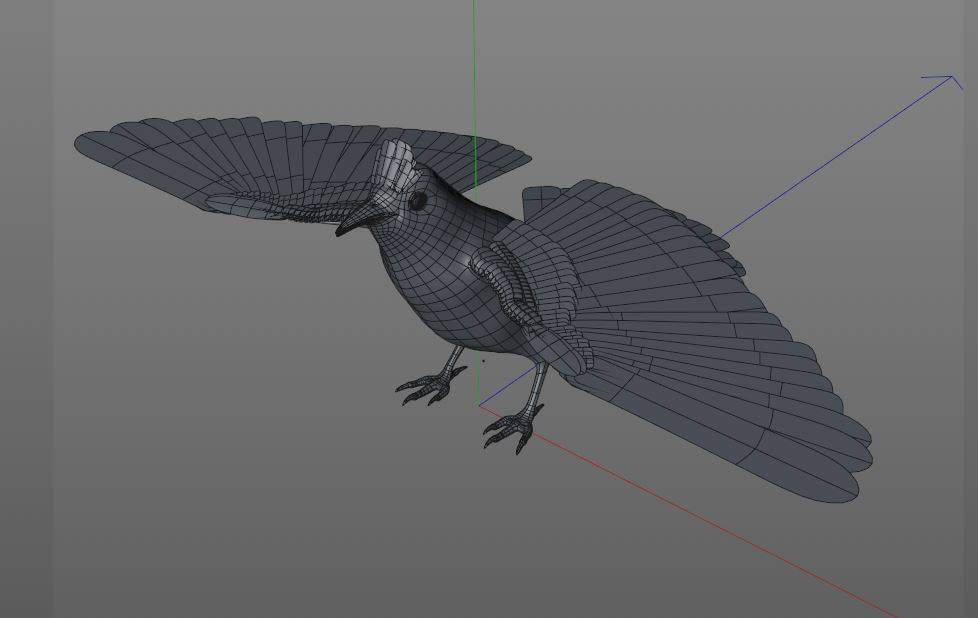 Bulbul - 3D Model by 3dstudio