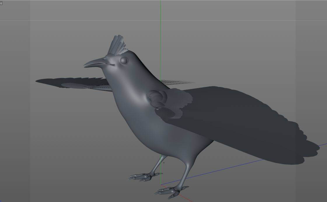 Bulbul - 3D Model by 3dstudio