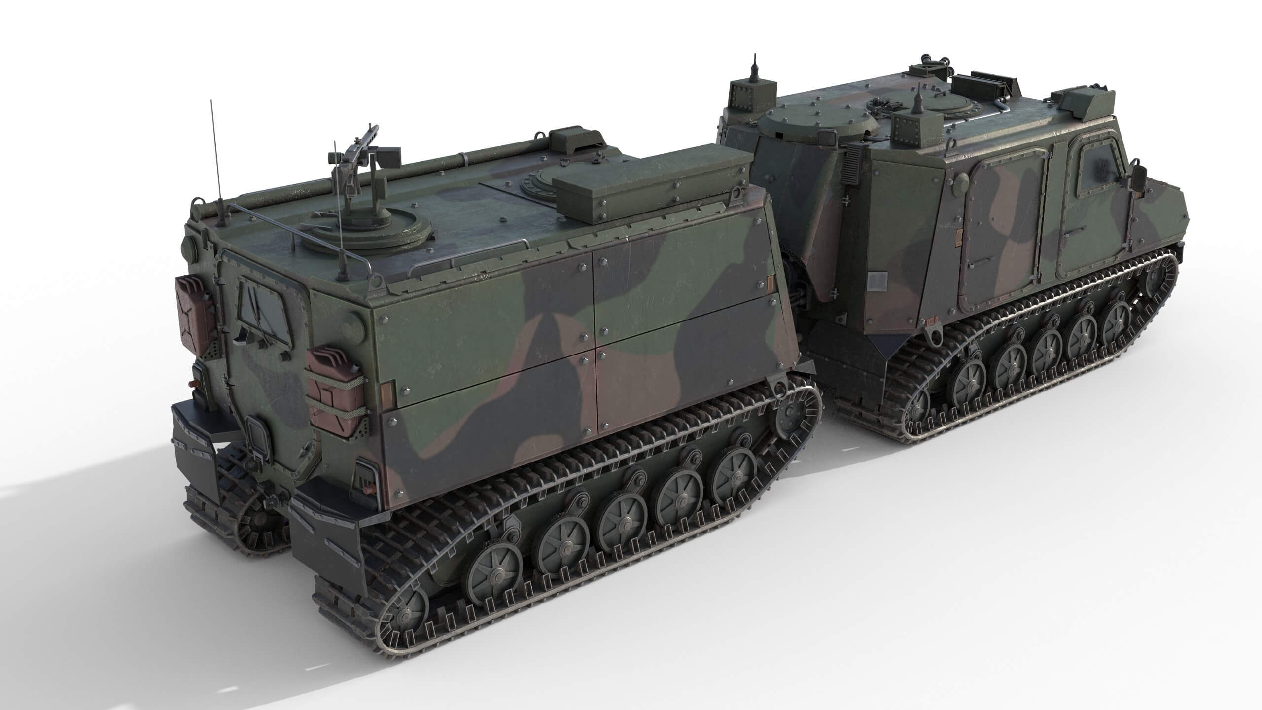 BVS10 Amphibious All Terrain Armored Vehicle Mkiib 3D Model by 3dstudio
