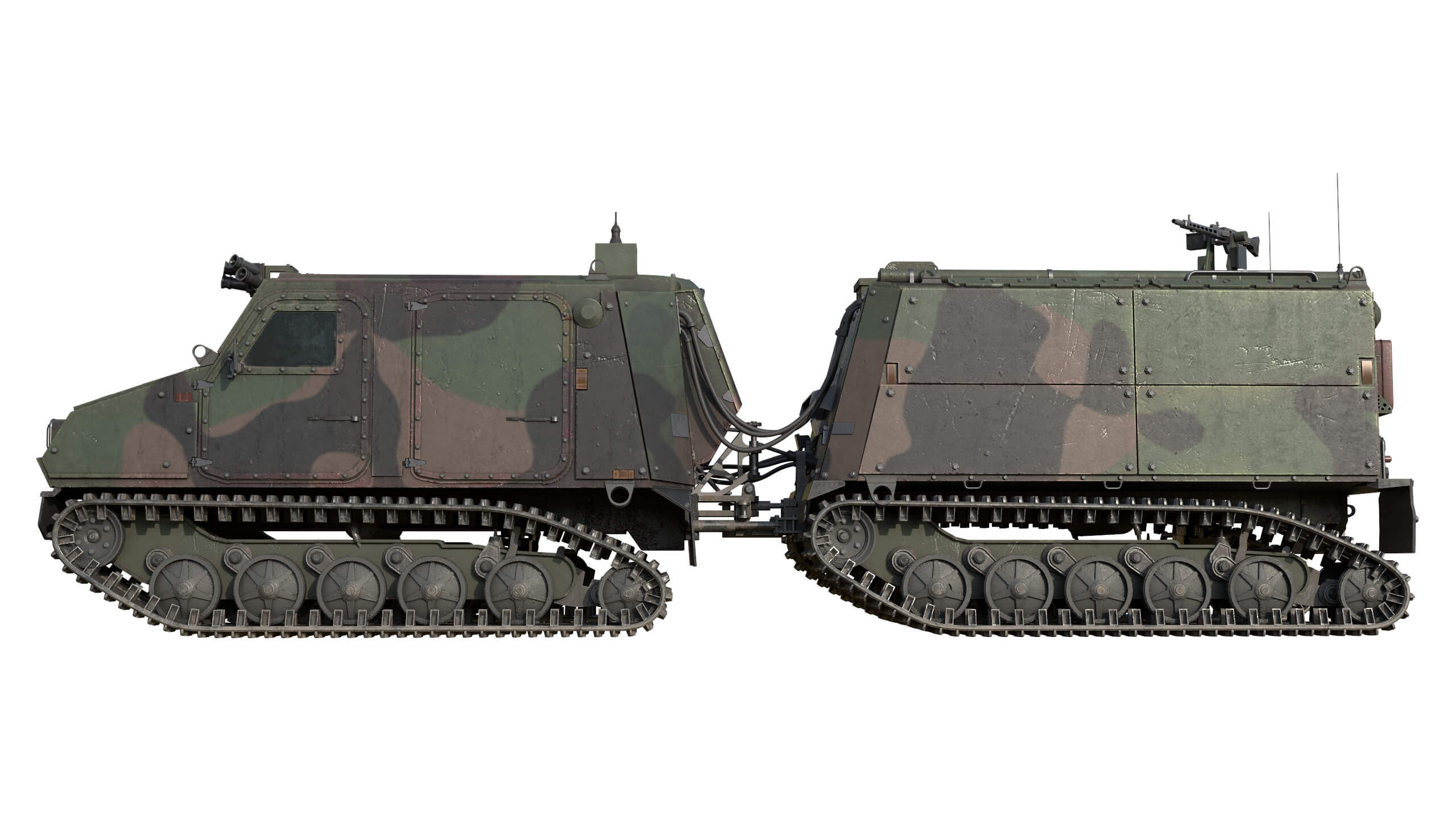 BVS10 Amphibious All Terrain Armored Vehicle Mkiib 3D Model by 3dstudio