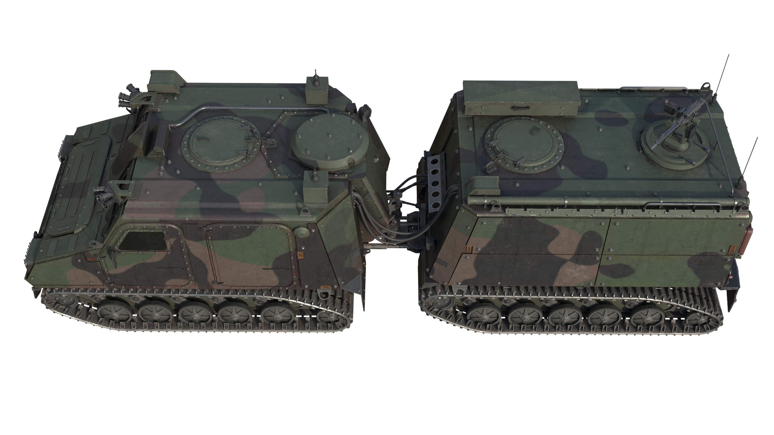 BVS10 Amphibious All Terrain Armored Vehicle Mkiib 3D Model by 3dstudio