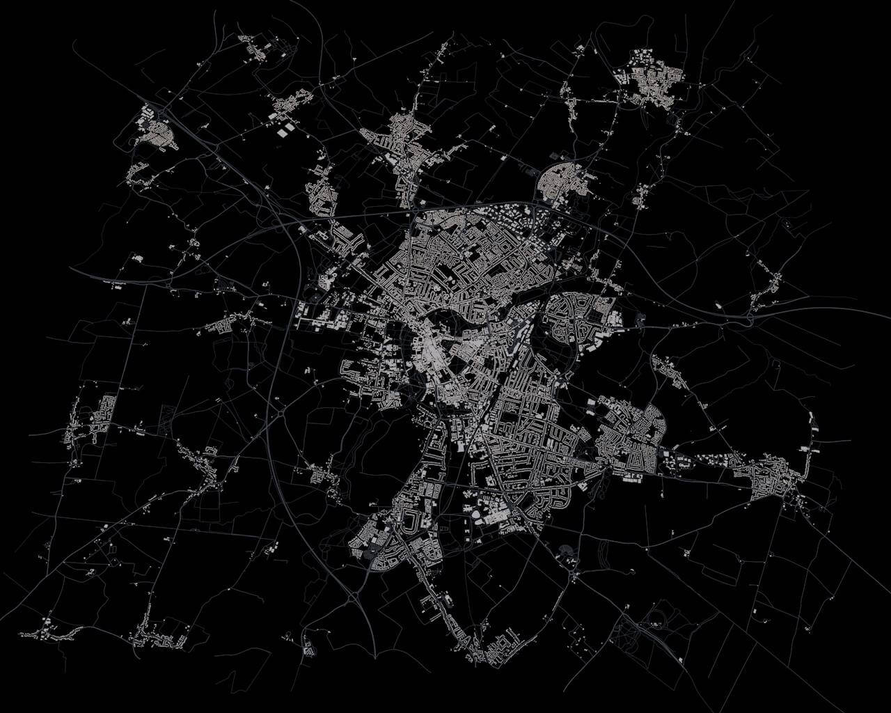 Cambridge England - 3D Model by 3dstudio