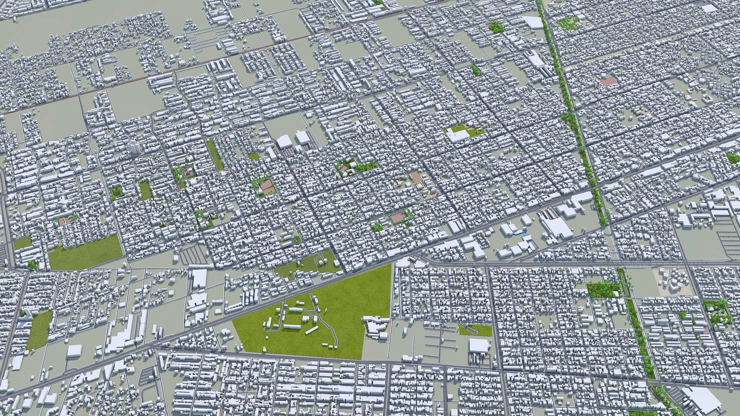 Cancun Quintana Roo Mexico 3D Model 30km by 3dstudio