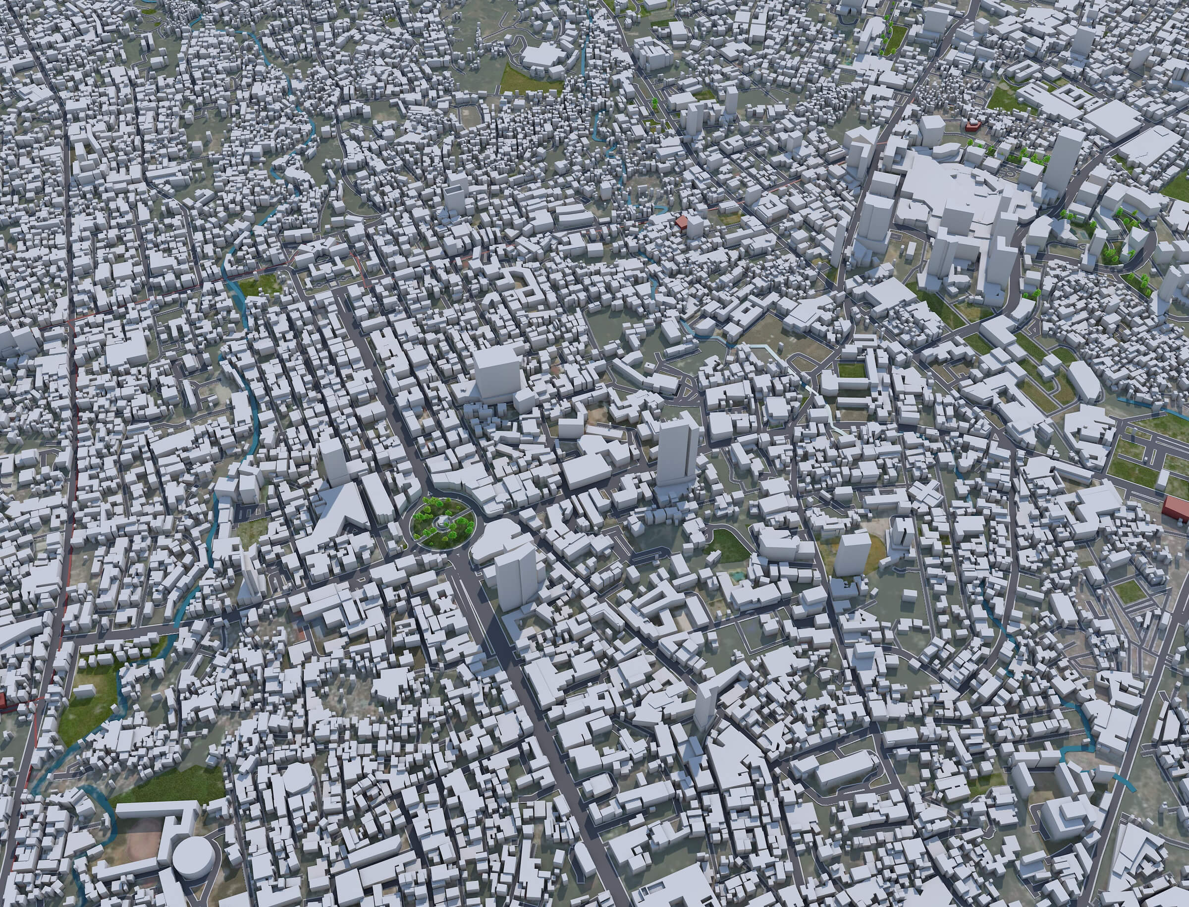 Cebu City Philippines 3D Model 30km by 3dstudio