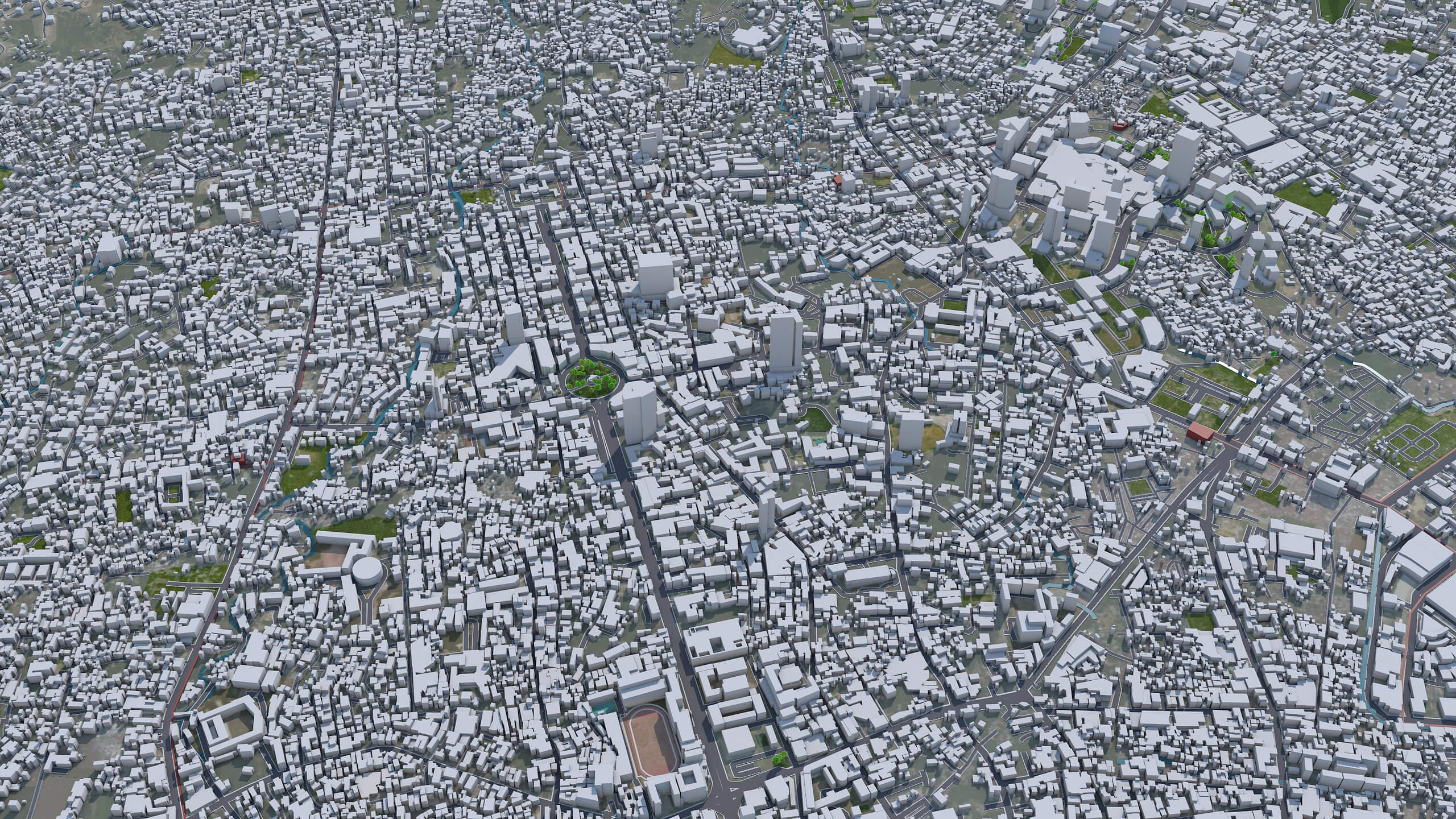 Cebu City Philippines 3D Model 30km by 3dstudio