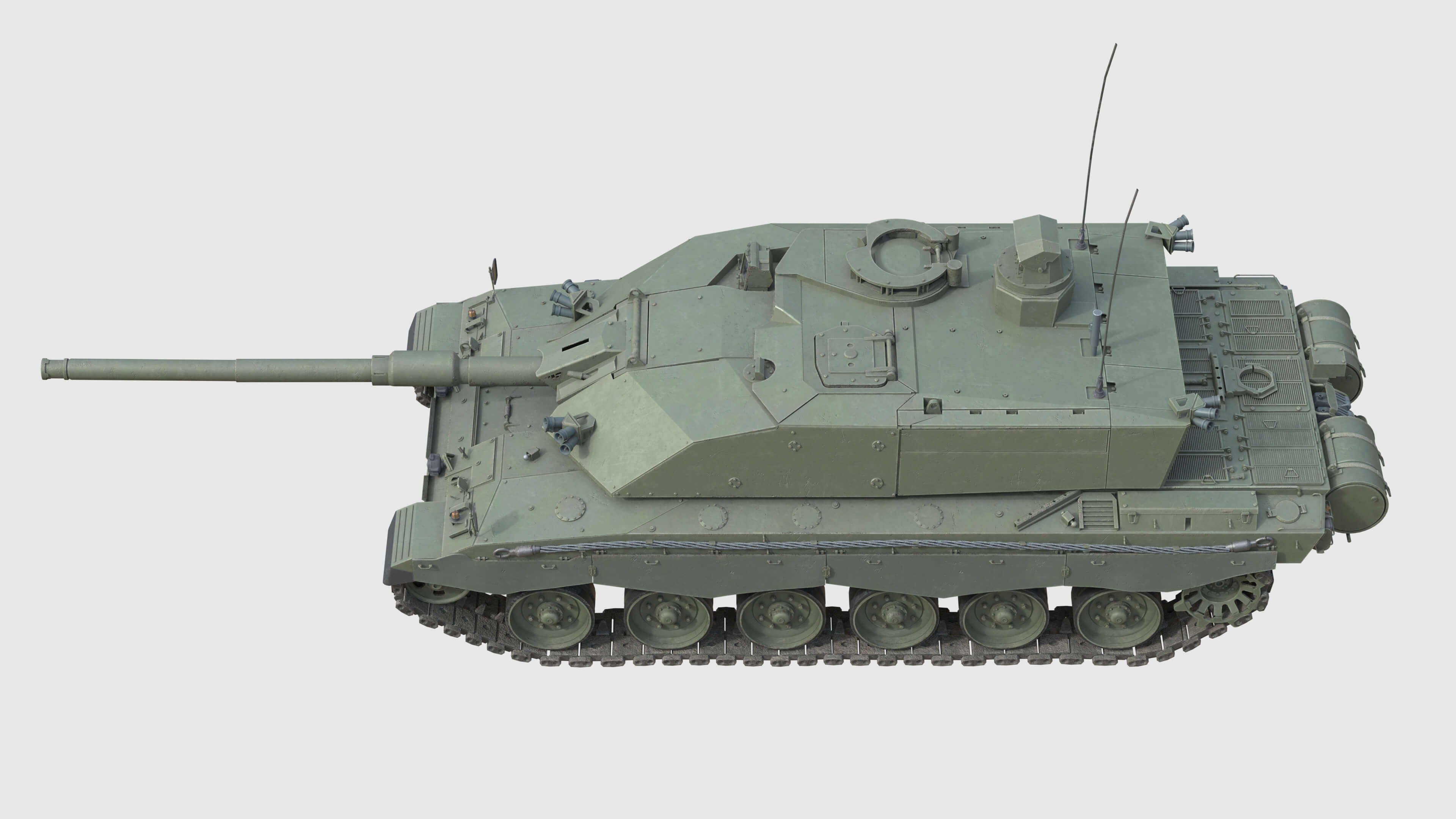 Challenger 3 Main Battle Tank - 3D Model by 3dstudio
