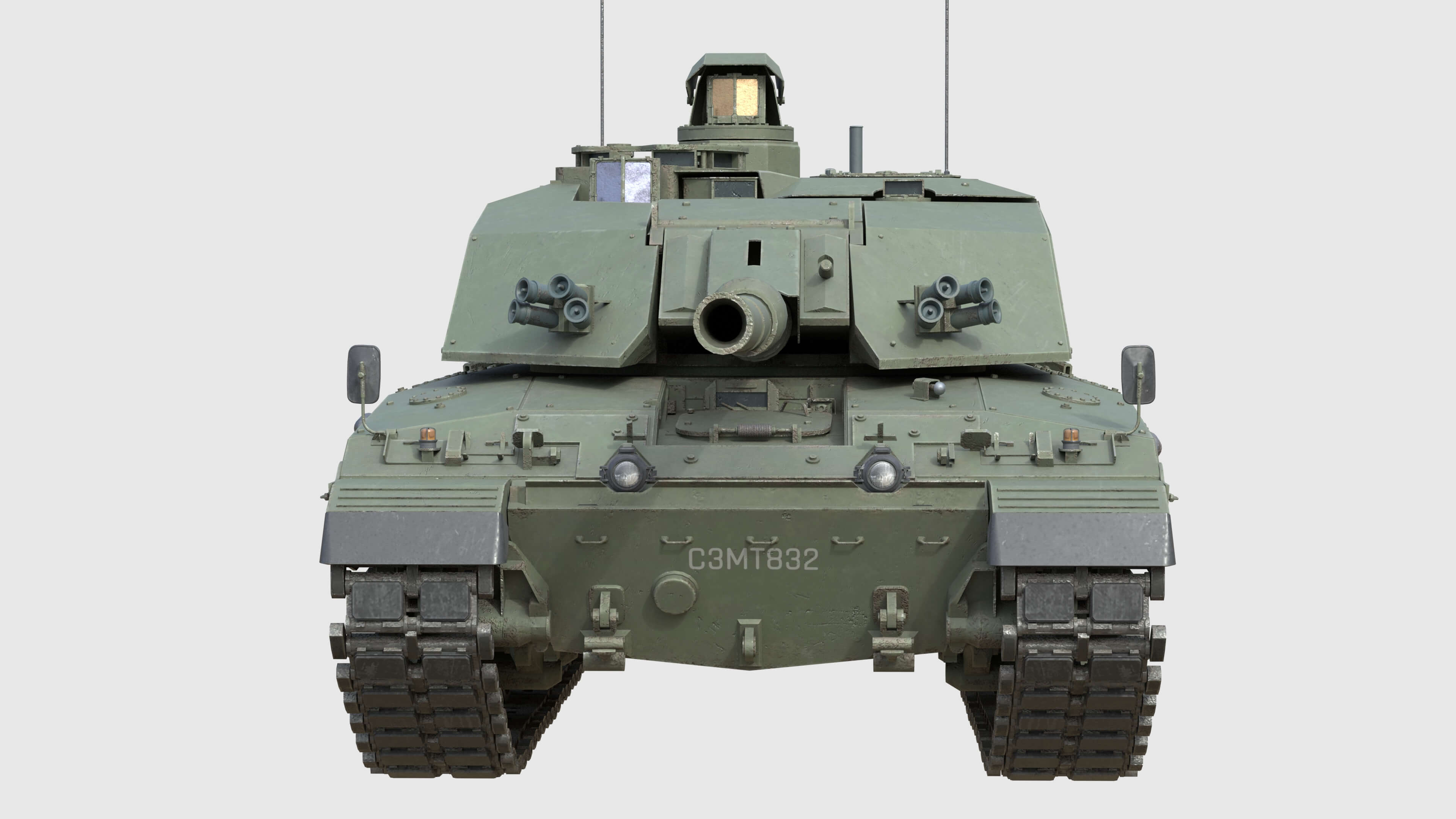 Challenger 3 Main Battle Tank - 3D Model by 3dstudio