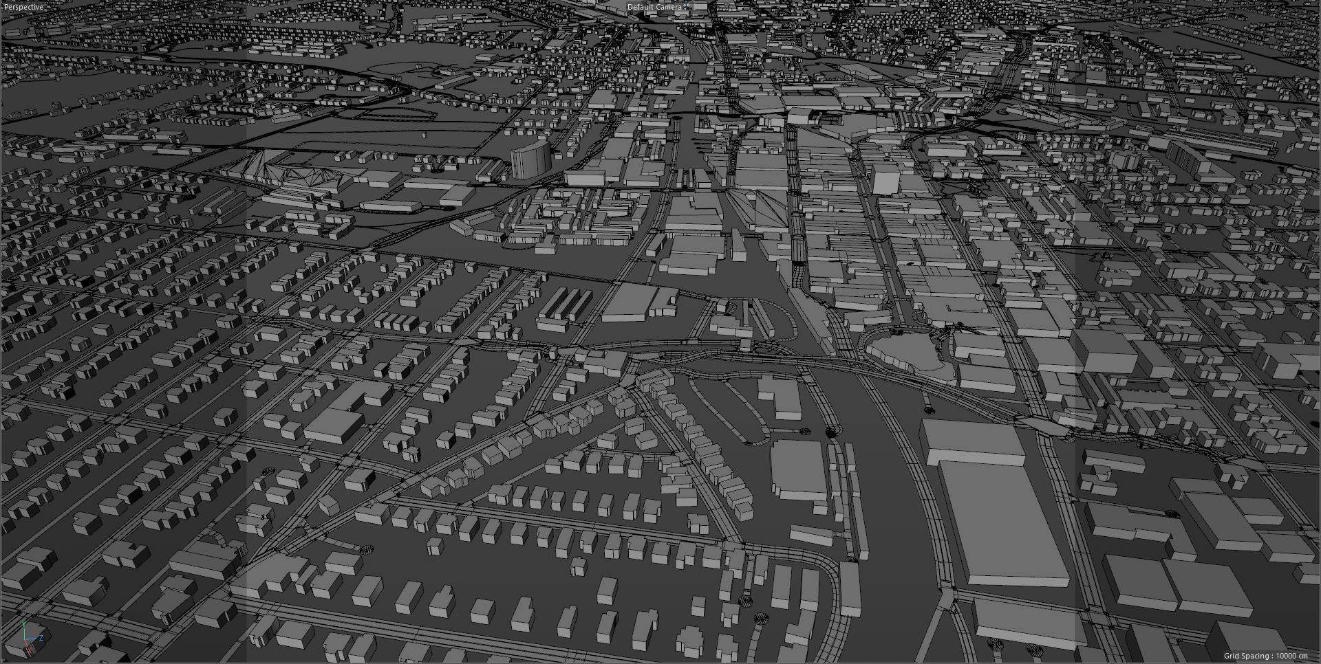 Charlottesville Virginia - 3D Model by 3dstudio