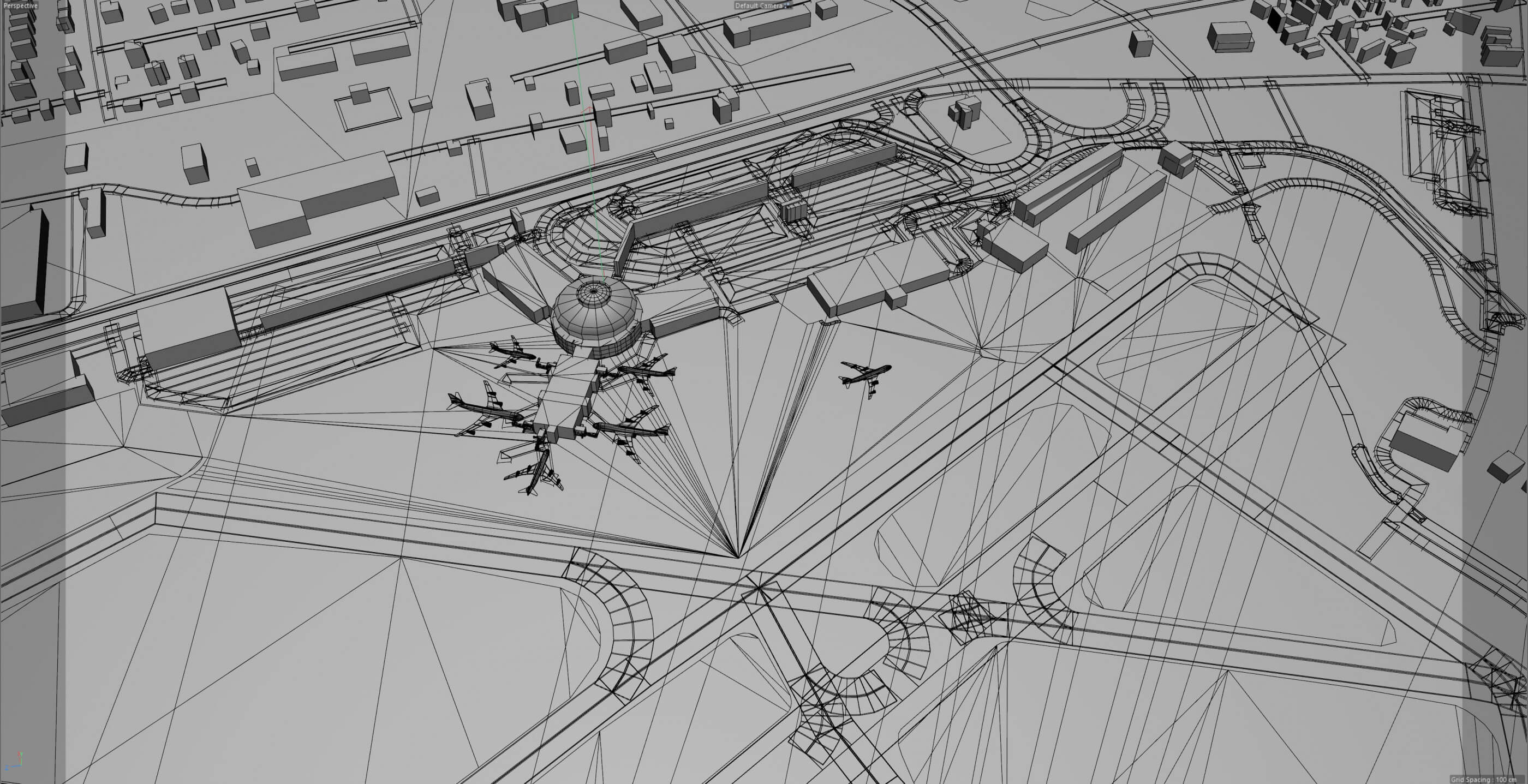 Chattanooga Airport - 3D Model by 3dstudio