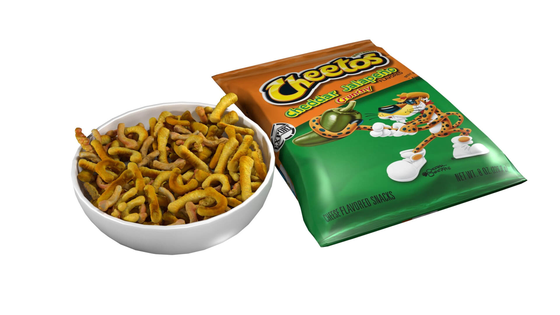 Cheetos Snacks - 3D Model by 3dstudio