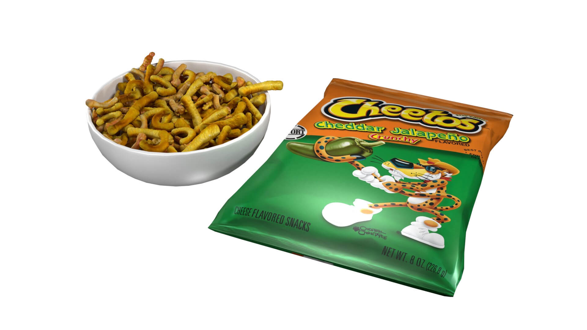 Cheetos Snacks - 3D Model by 3dstudio
