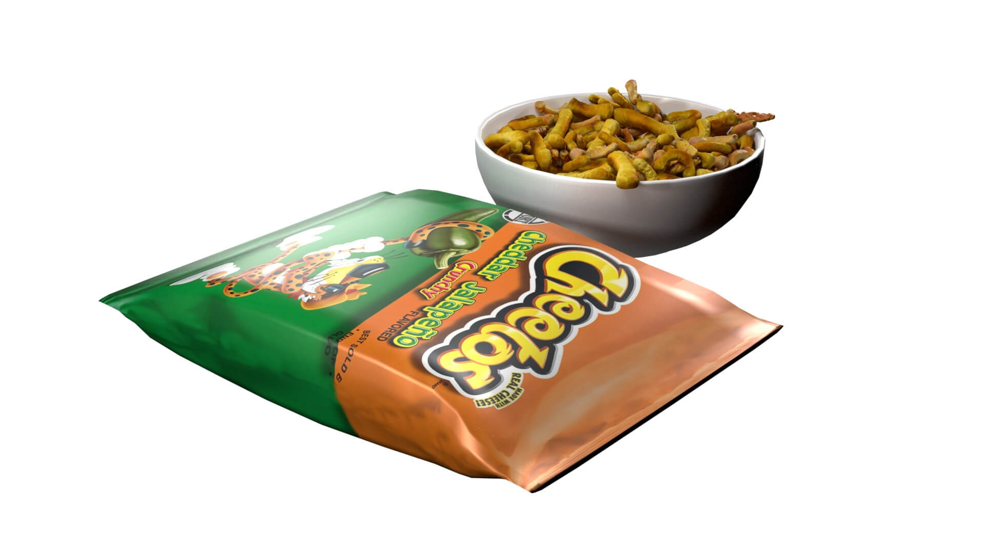 Cheetos Snacks - 3D Model by 3dstudio