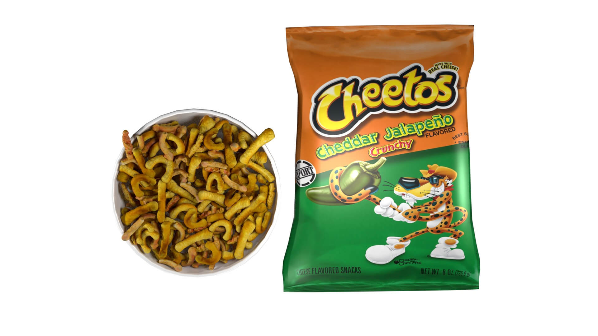 Cheetos Snacks - 3D Model by 3dstudio