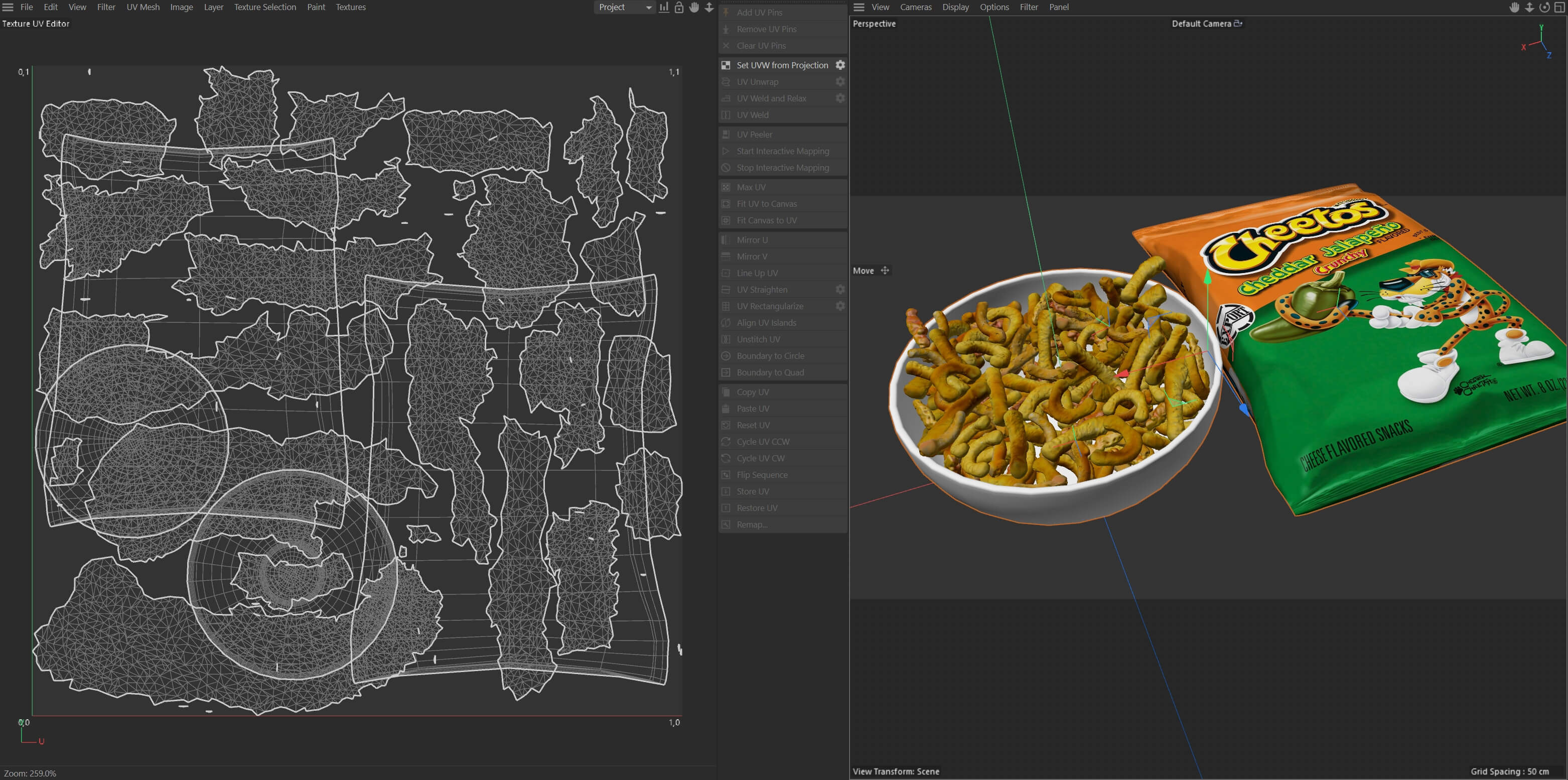 Cheetos Snacks - 3D Model by 3dstudio