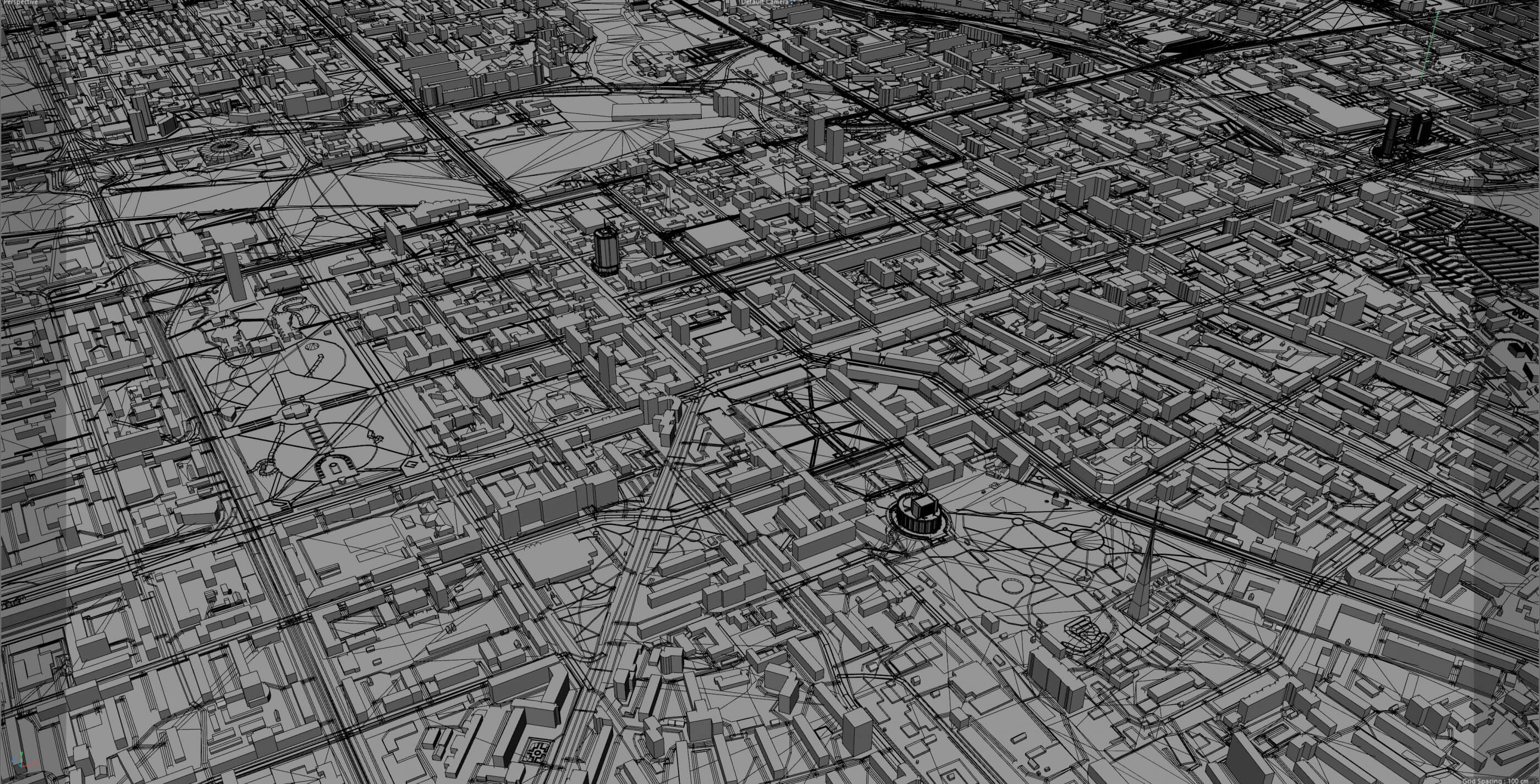 Chelyabinsk Russia 70km - 3D Model by 3dstudio