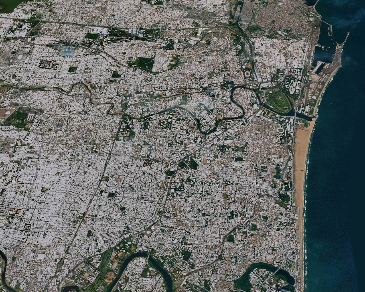 Chennai India - 3D Model by 3dstudio