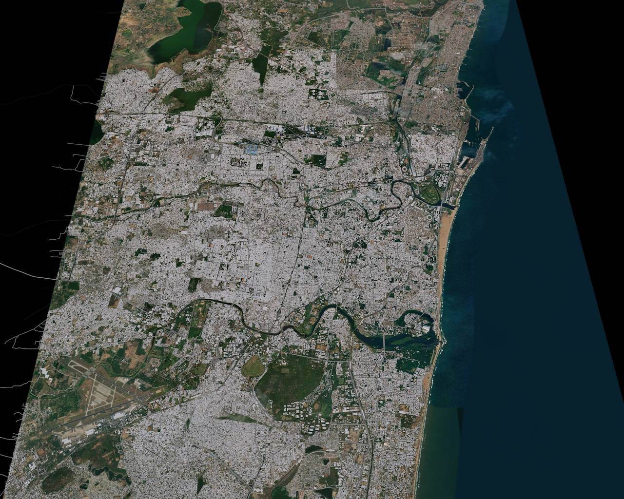 Chennai India - 3D Model by 3dstudio