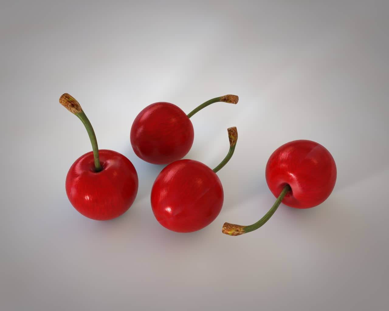 Cherry - 3D Model by 3dstudio