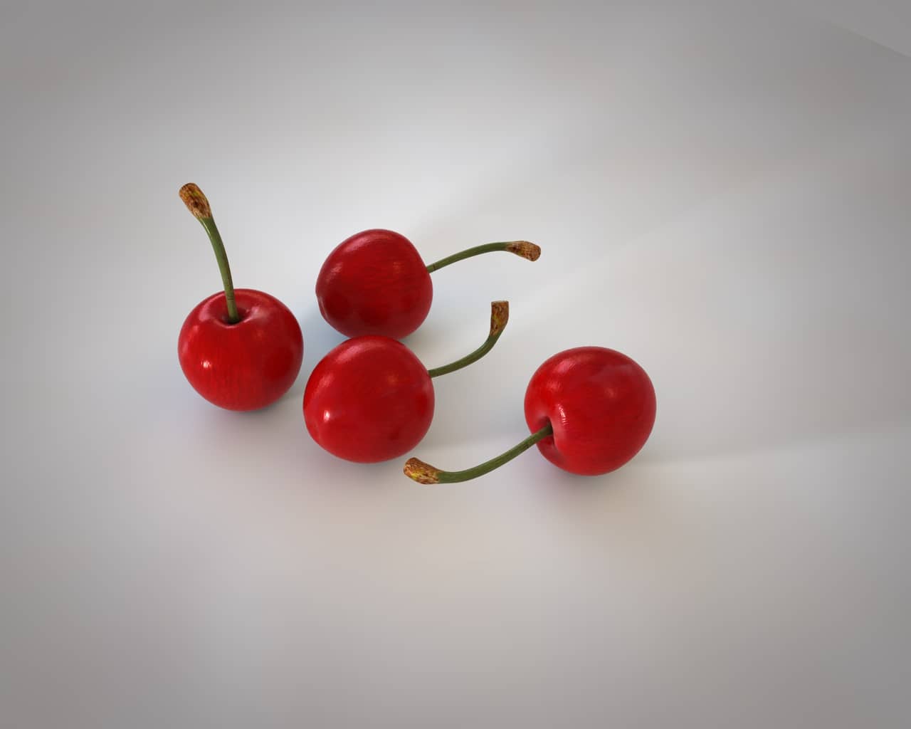 Cherry - 3D Model by 3dstudio