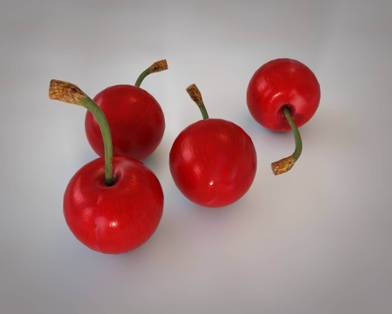 Cherry - 3D Model by 3dstudio